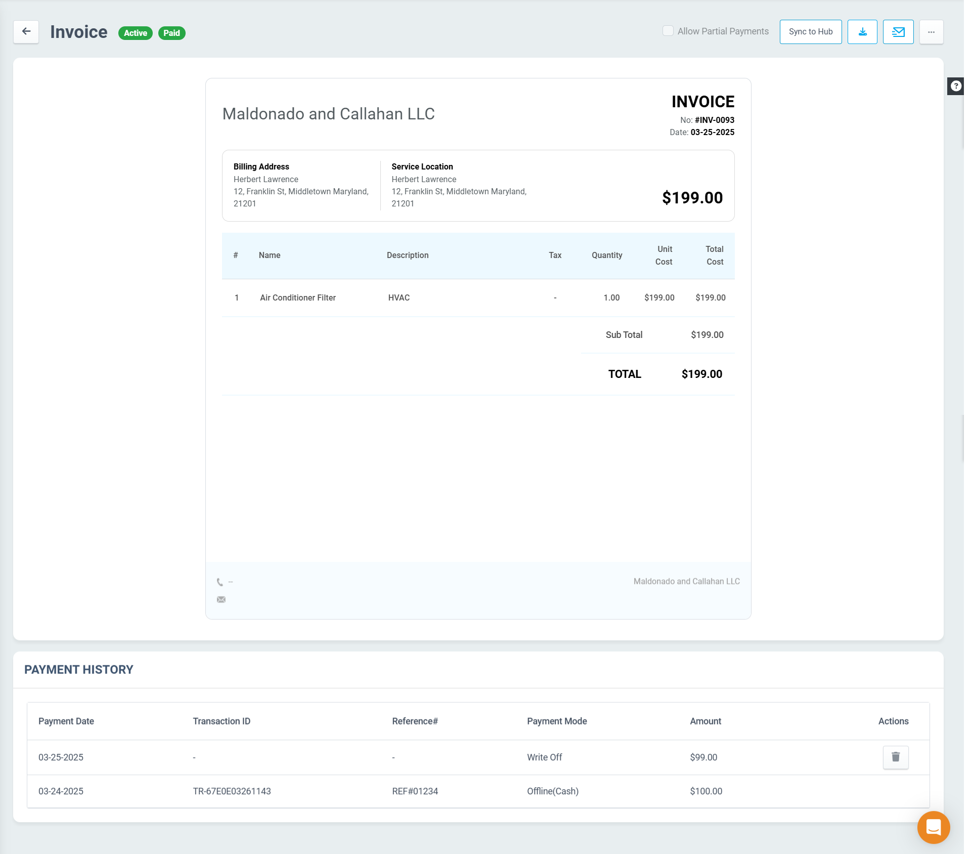 Managing Invoice Payments - ROS UAE