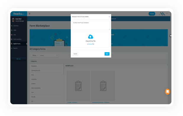 Digital Forms: ReachOut