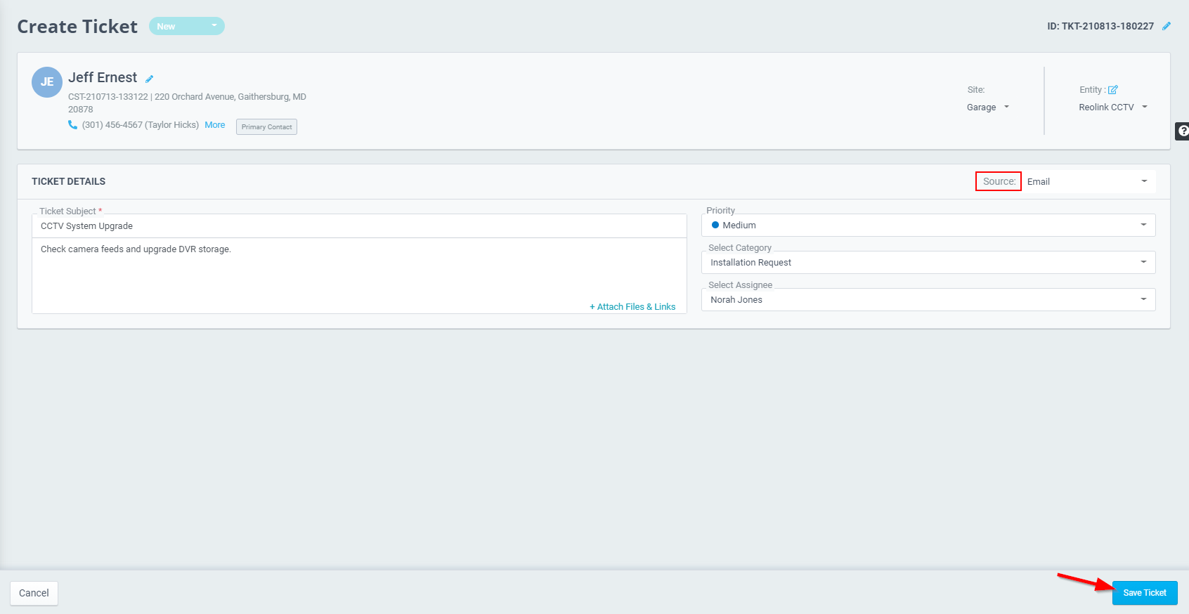 Creation of Tickets - ROS India