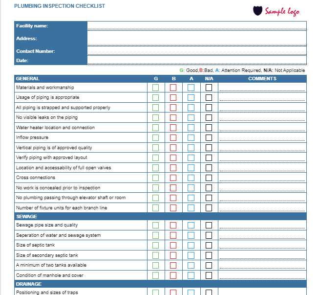 Diesel Generator inspection checklist - ROS India