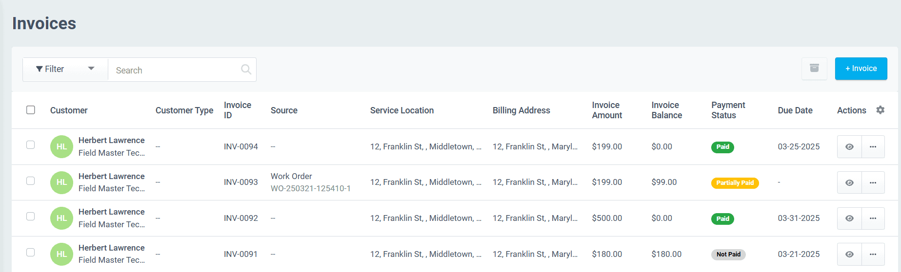 Managing Invoice Payments - ReachOut