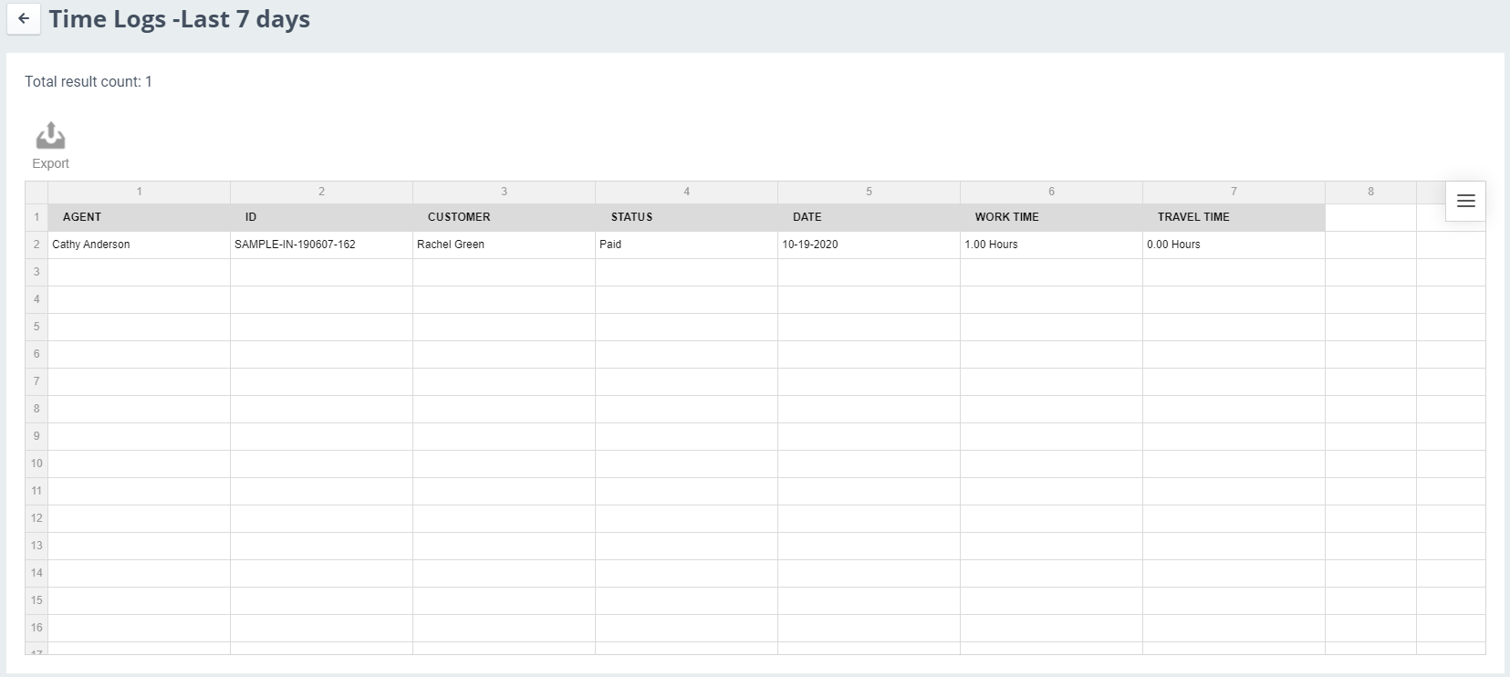 Accessing Time Logs - ReachOut